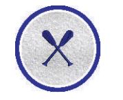 Sleeve Patch - Athletic Crew-1 circle with oars – IL School Services ...