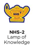 Sleeve Patch - NHS Lamp of Knowledge NHS-2 – IL School Services / Herff ...