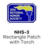 Sleeve Patch - NHS with Torch NSH-3 – IL School Services / Herff Jones